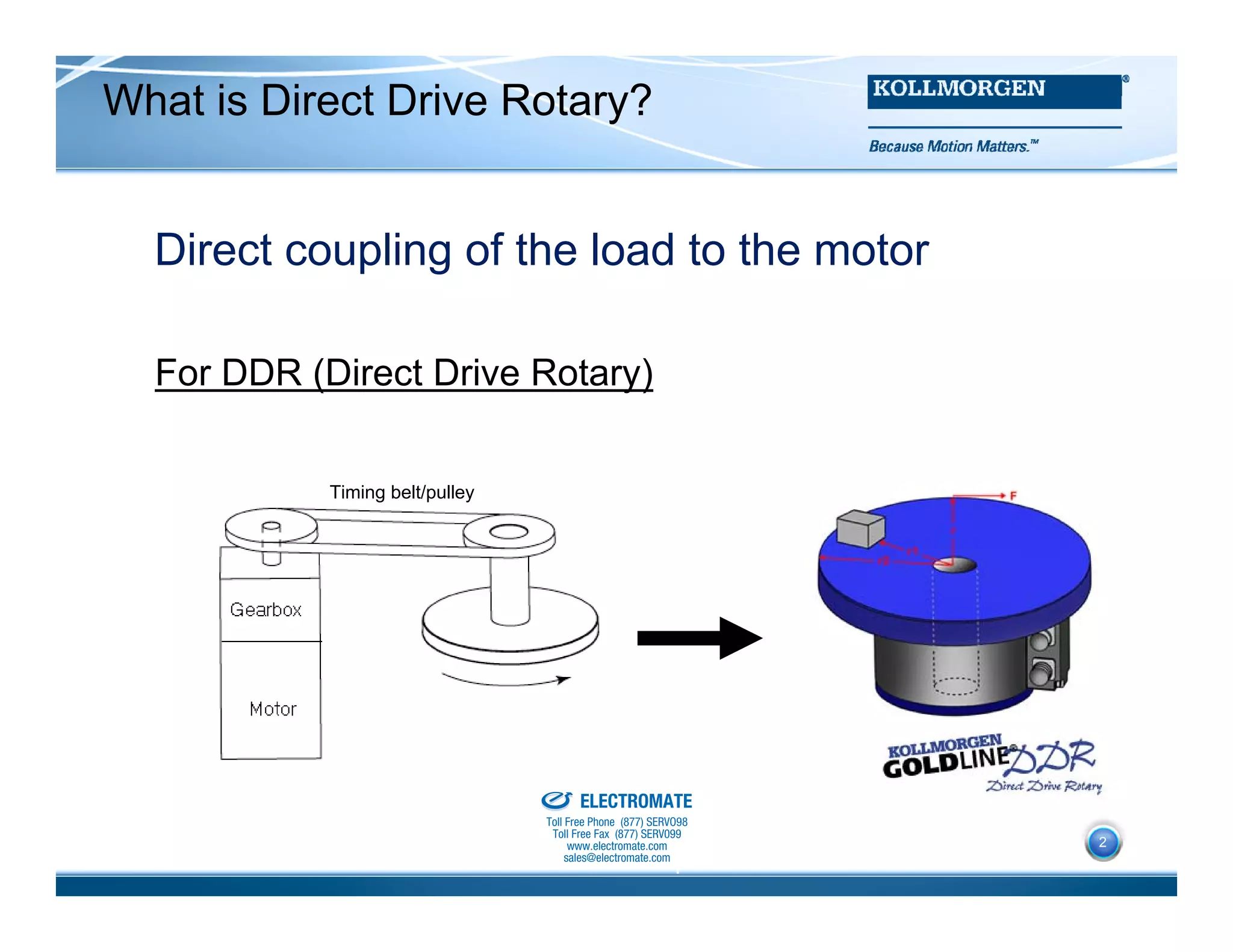 Kollomorgen- Direct Drive Embedded Motion For Robotic & Mechatronic ...