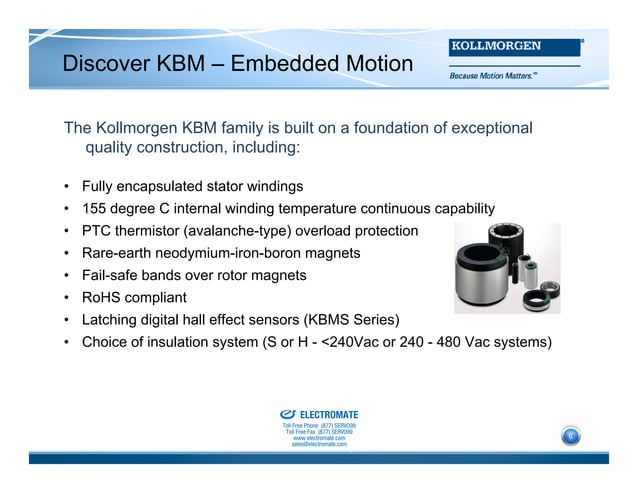 Kollomorgen- Direct Drive Embedded Motion For Robotic & Mechatronic ...