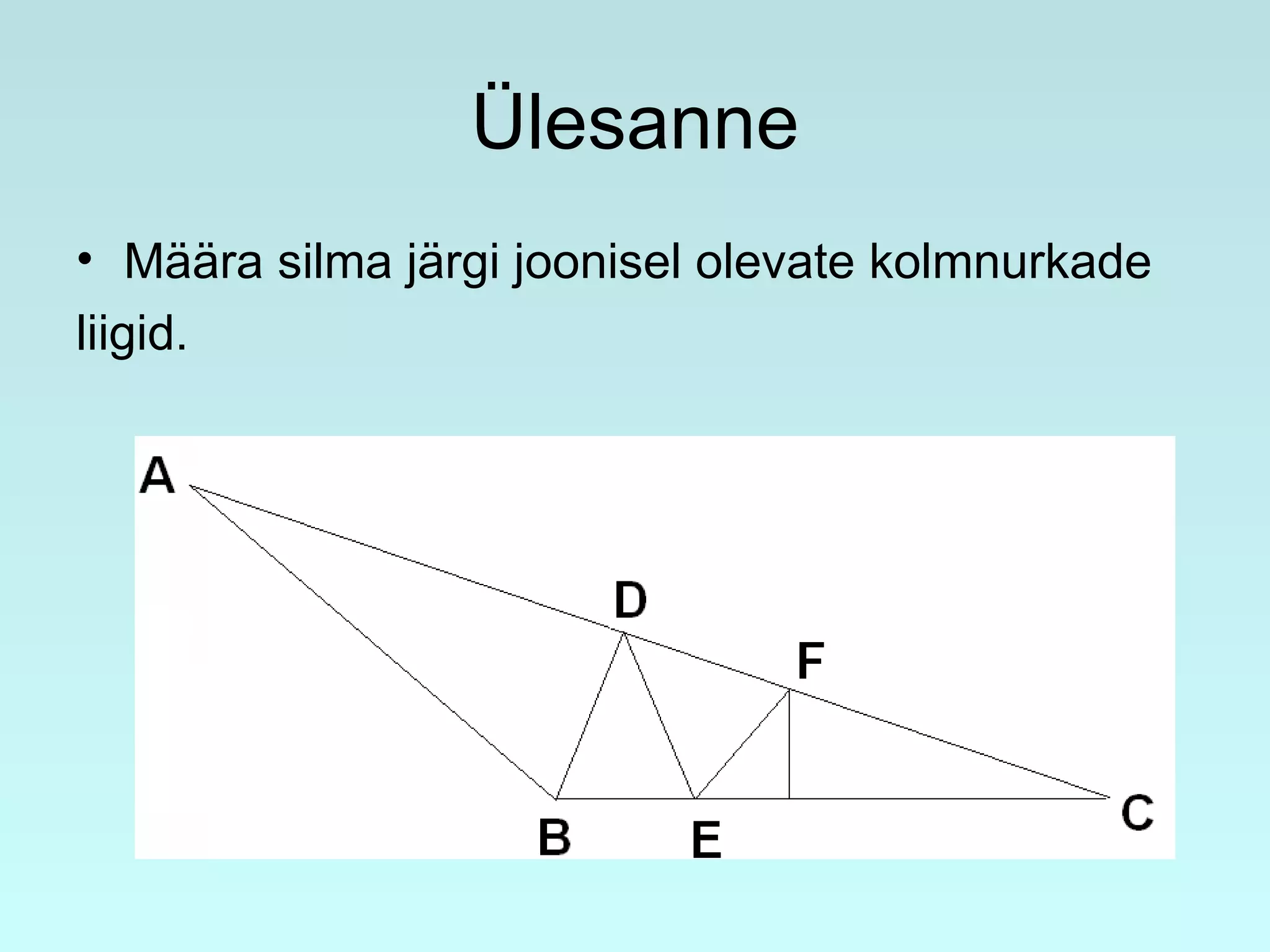 Kolmnurkade Liigitamine | PPT