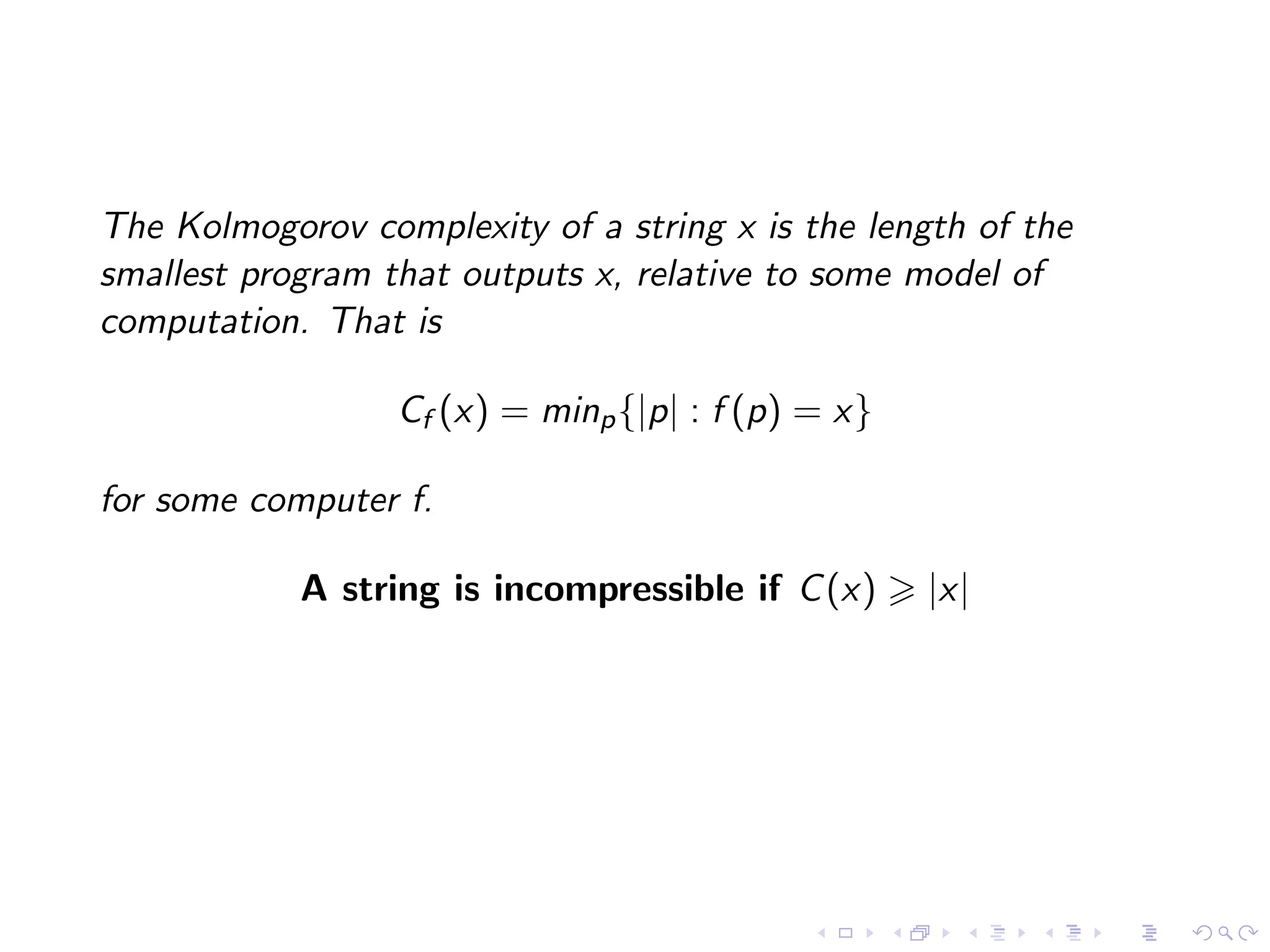 Kolmogorov Complexity, Art, and all that | PDF | Computing | Technology & Computing