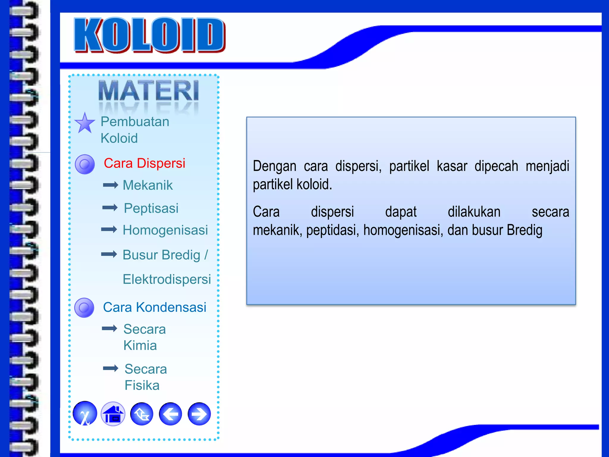 Pembuatan Sistem Koloid | PPTX