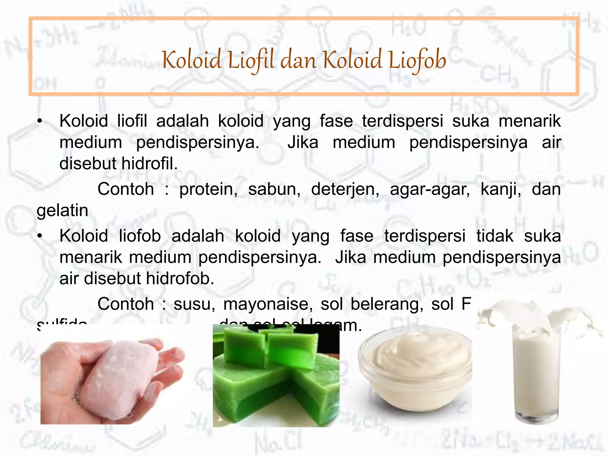 Sifat-Sifat Koloid (Kimia) | PPTX