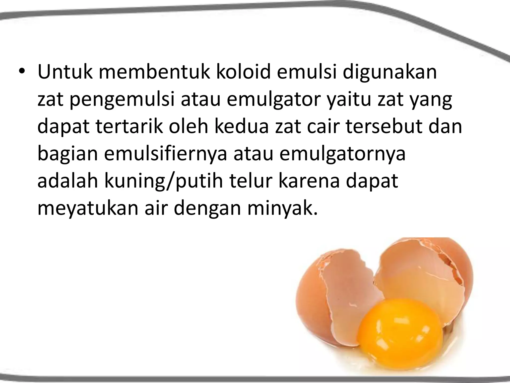 Koloid Dalam Industri | PPTX