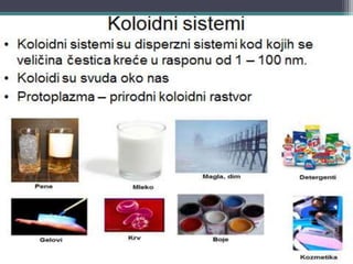 Koloidi | PPTX