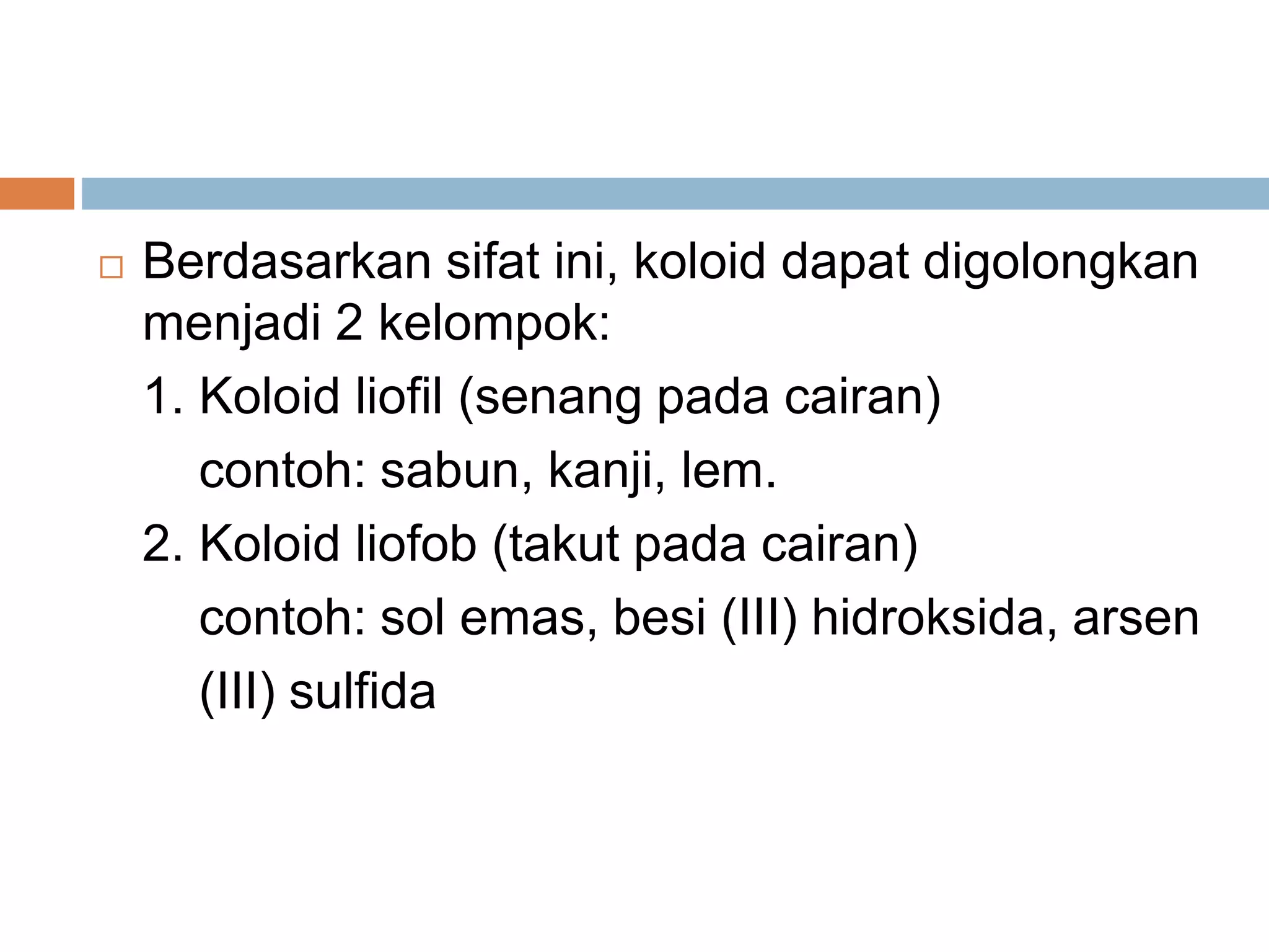 PPT Kimia: Koloid | PPTX