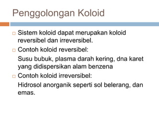 PPT Kimia: Koloid | PPTX