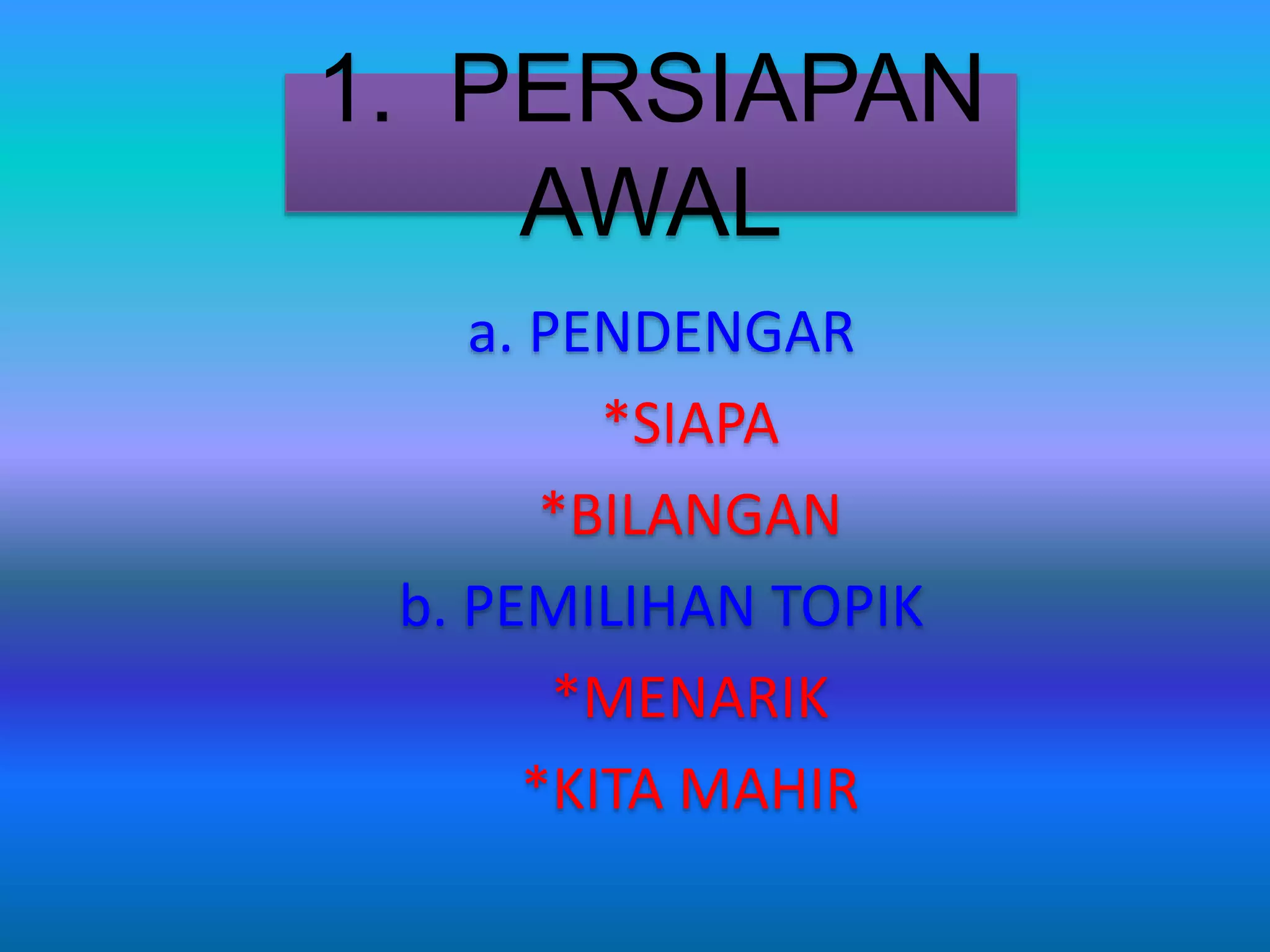 Penyediaan Teks Ucapan dan Pengucapan Awam | PPTX