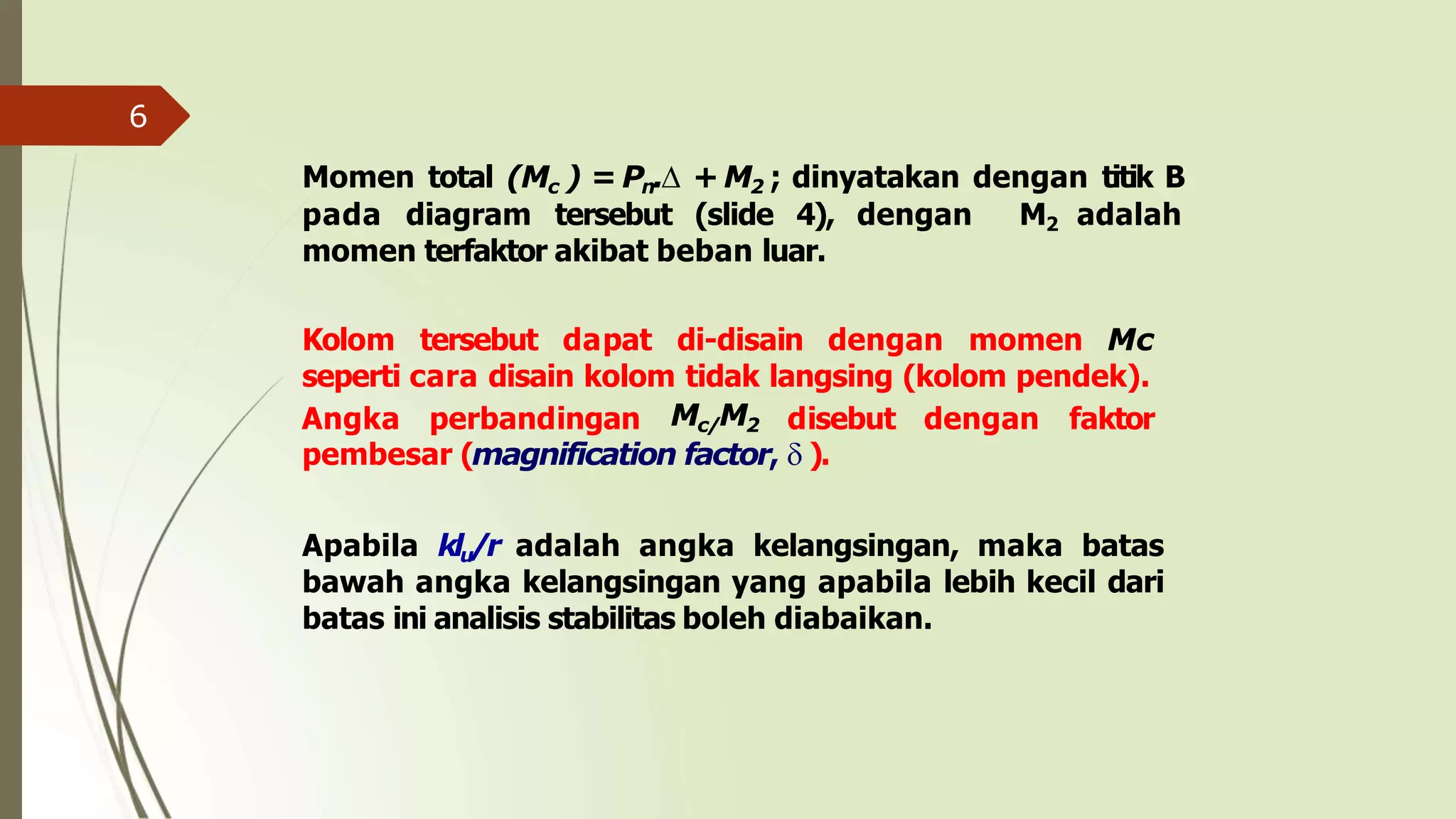 KOLOM (ANALISA KOLOM LANGSING DAN PENDEK.pptx
