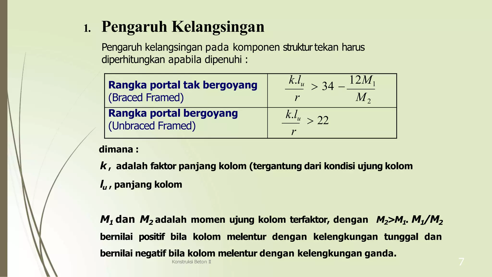 KOLOM (ANALISA KOLOM LANGSING DAN PENDEK.pptx
