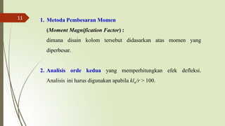 KOLOM (ANALISA KOLOM LANGSING DAN PENDEK.pptx