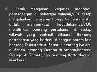 Kolonialisme dan imperialisme voc | PPTX
