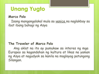 Kolonyalismo at IMperyalismo Sa Timog Silangang Asya .pptx