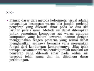 Kolorimetri | PPTX