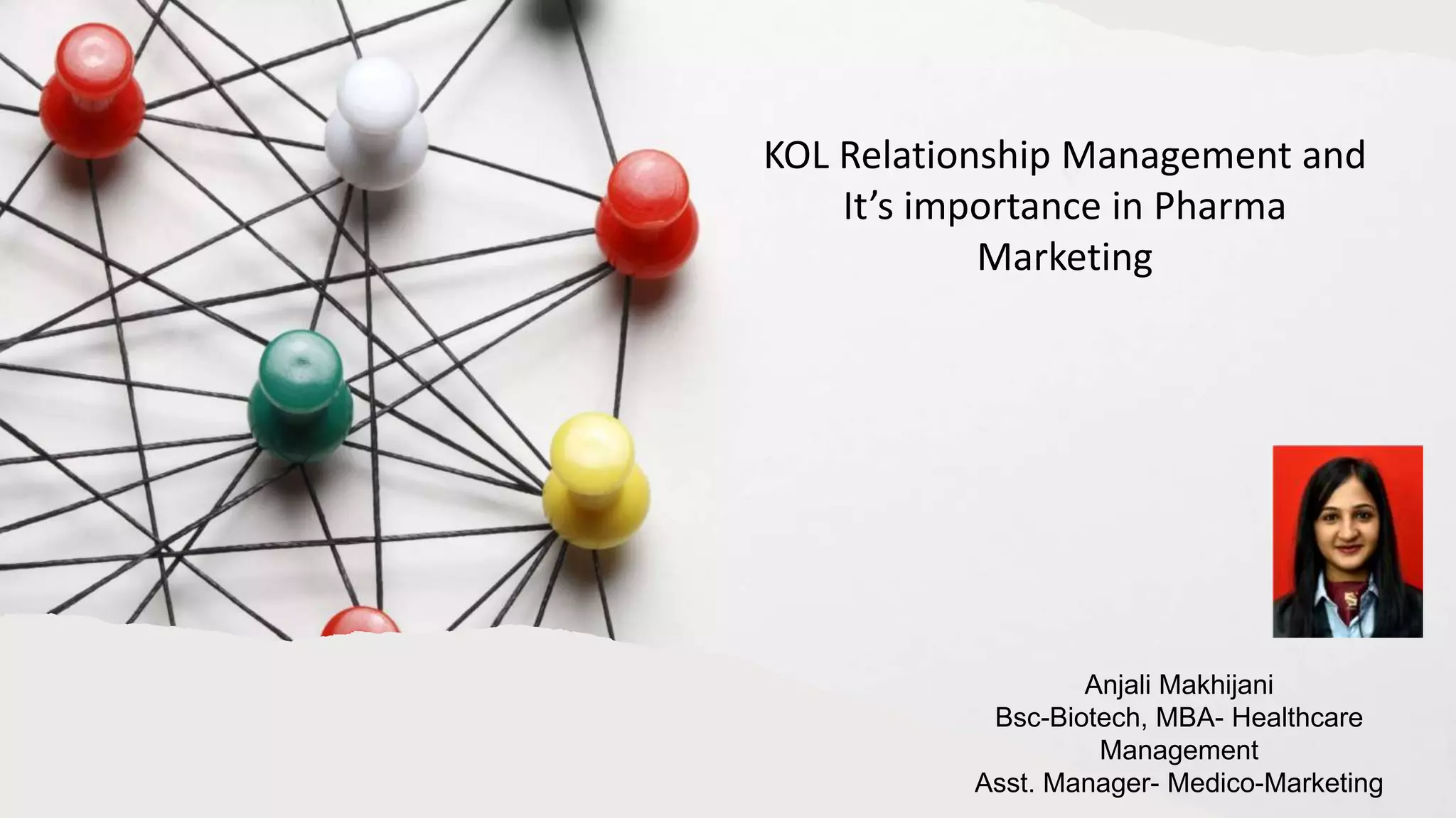 KOL Relationship & Brand Building in Pharma Marketing | PPTX