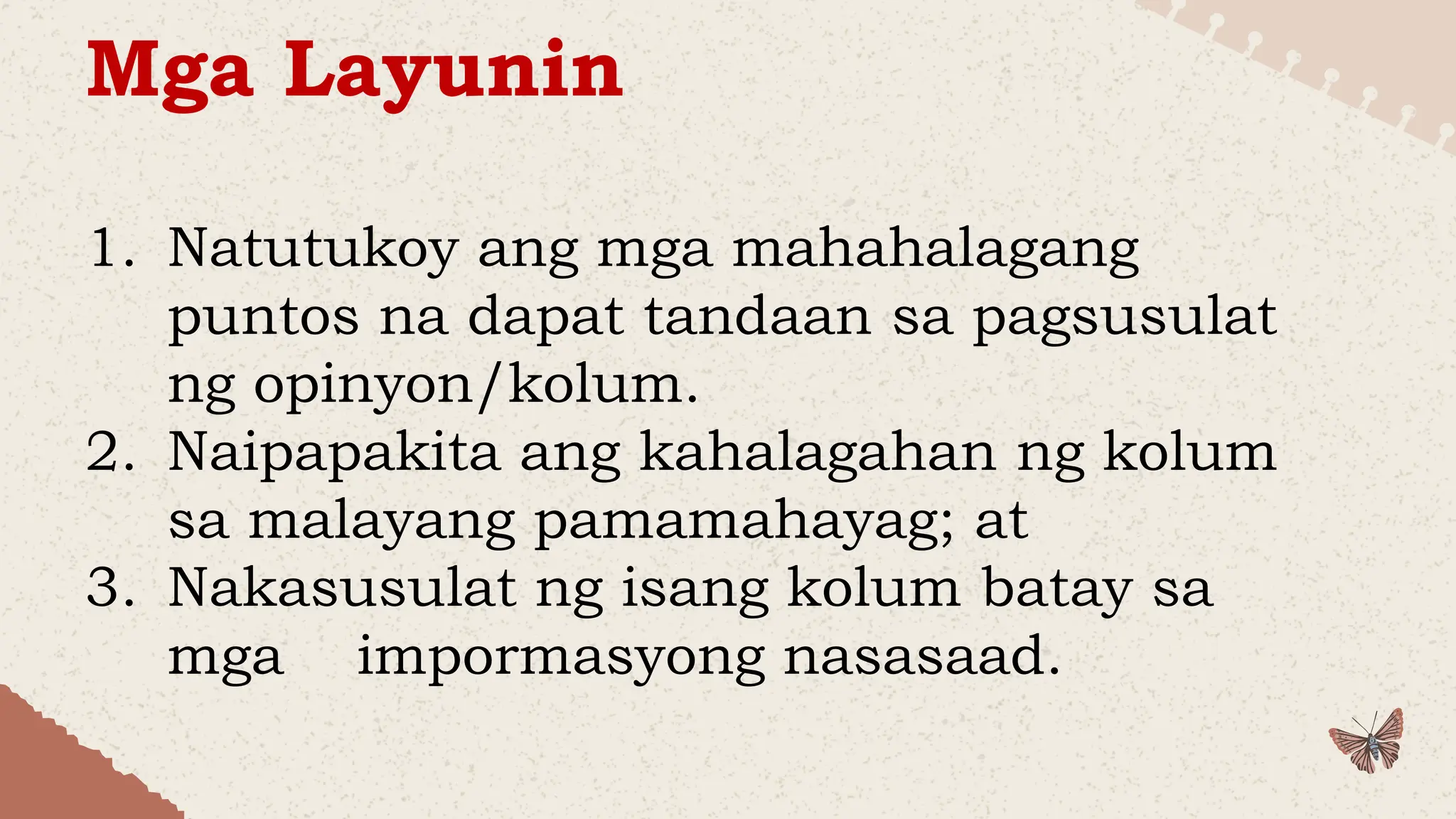 PAGSULAT NG KOLUM Campus Journalism-School Paper Management | PDF