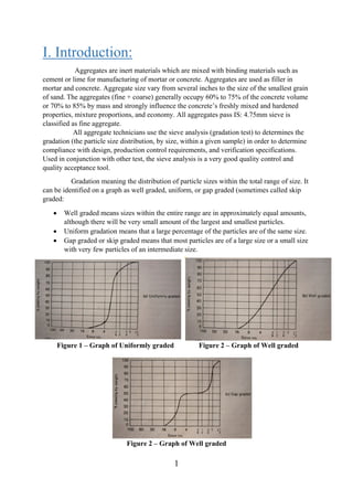 Sieve analysis of fine aggregates student experiment | PDF