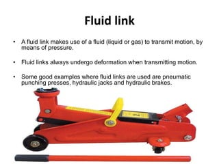 Branches of TOM, Machine & Structure, Kinematic Links | PPTX