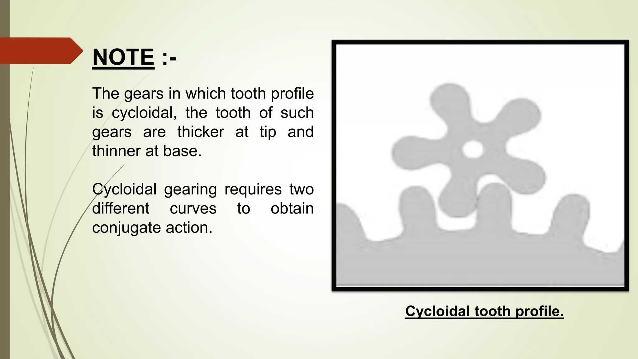 Kinematics of machine (Tooth Profiles of Gears) | PDF