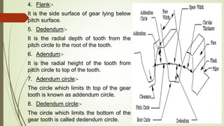 Kinematics of machine (Tooth Profiles of Gears) | PDF