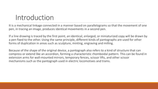 Pantograph, Swinging/Rocking Mechanism, Geneva Mechanism | PPT