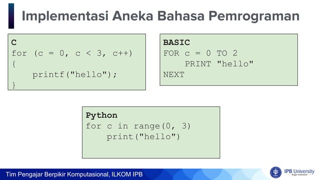 Computational Thinking: Pseudocode | PDF