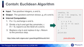 Computational Thinking: Pseudocode | PDF