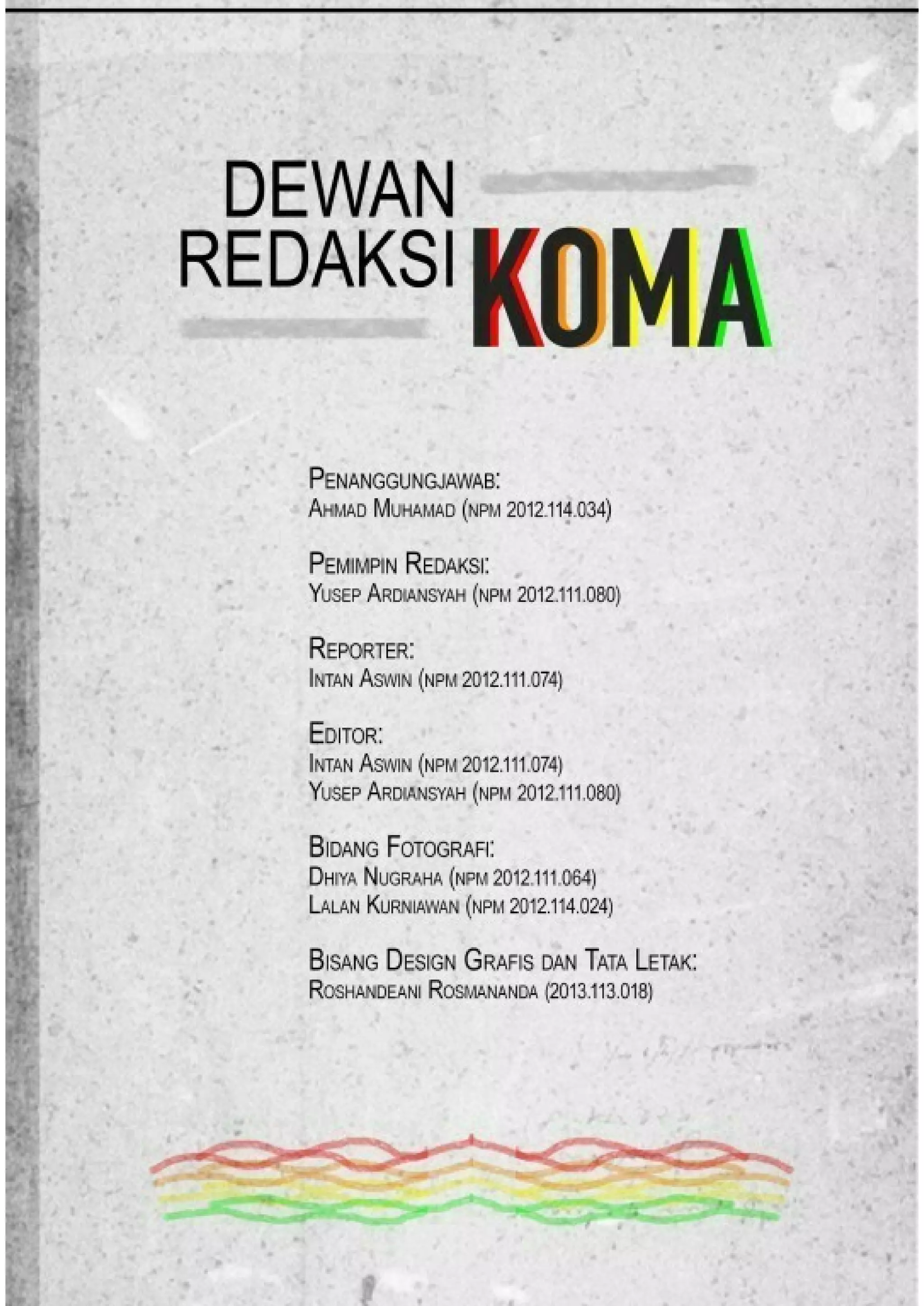 KOMA Edisi Ke-1 | PDF