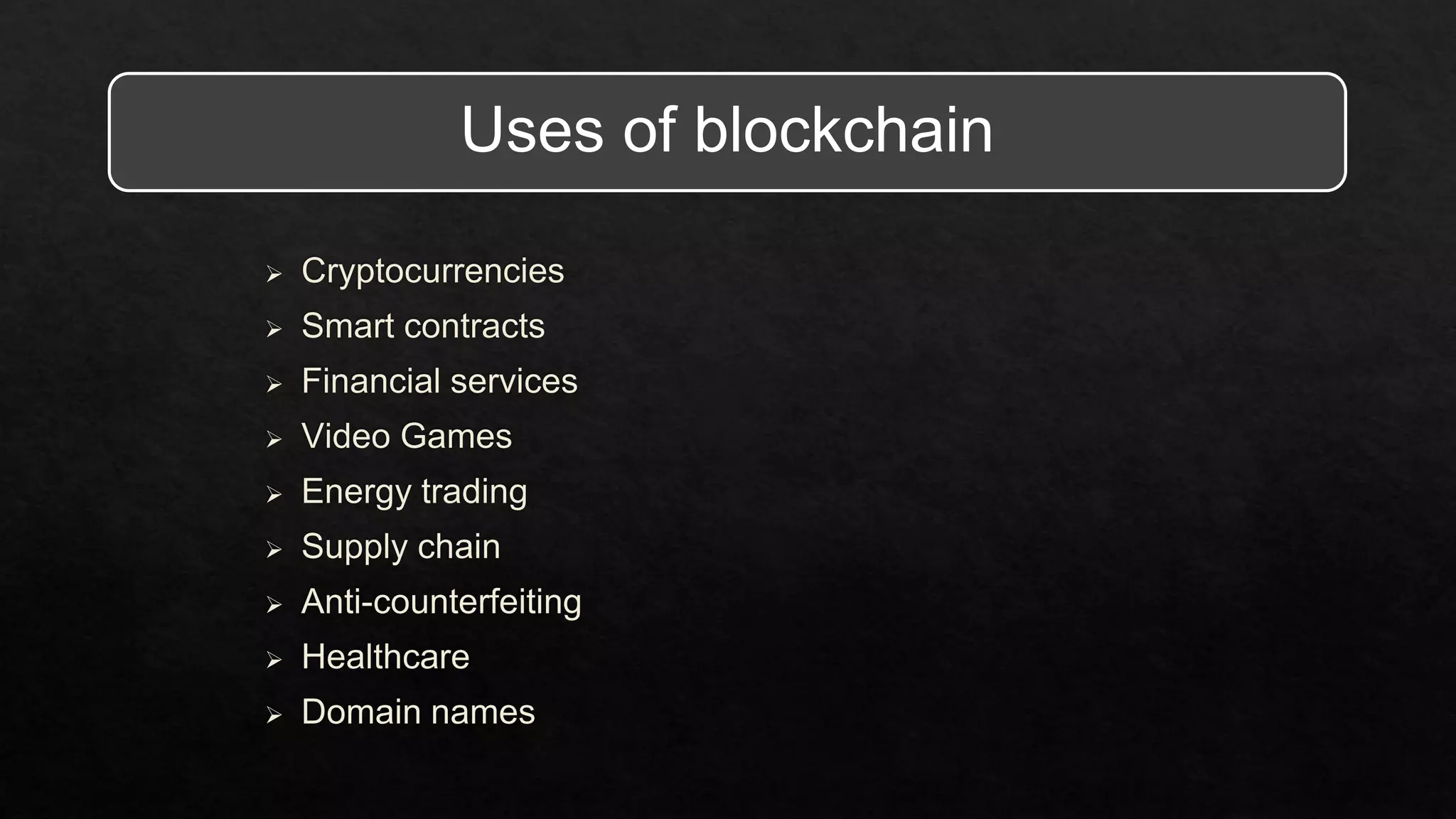 basics to blockchain | PPTX