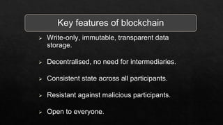 basics to blockchain | PPT
