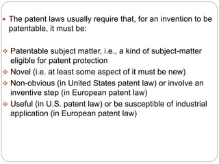 patenting of plants | PPTX