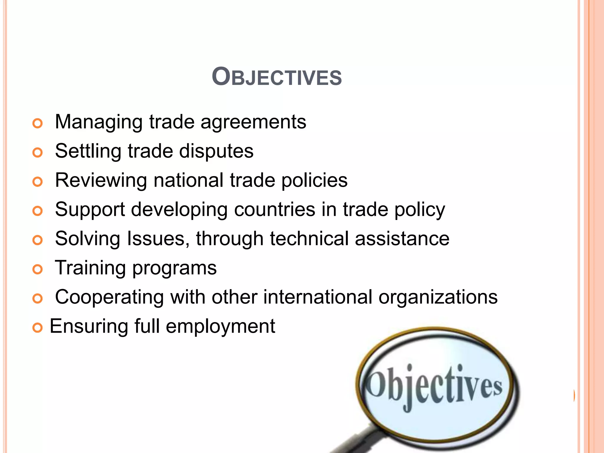 World Trade Organization WTO | PPT