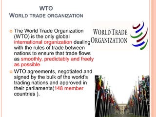 World Trade Organization WTO | PPT