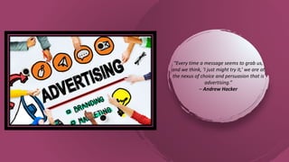 Understanding advertising | PPT