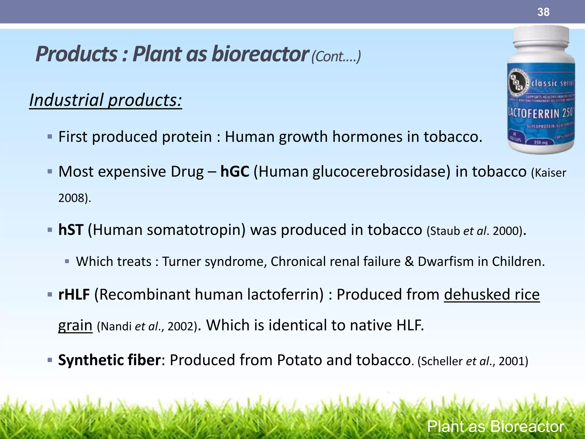PLANTS AS BIOREACTOR | PPTX