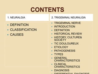 Trigeminal neuralgia | PPTX