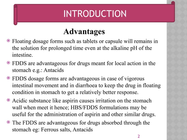 Floating drug delivery systems (FDDS).pptx