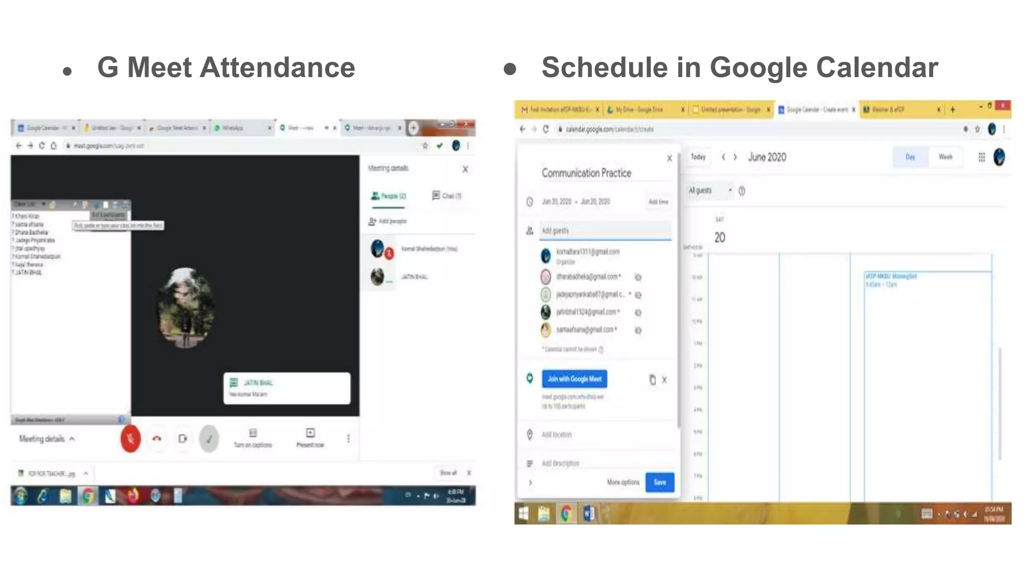 Presentation on eFDP organized by MK Bhavnagar University | PPT