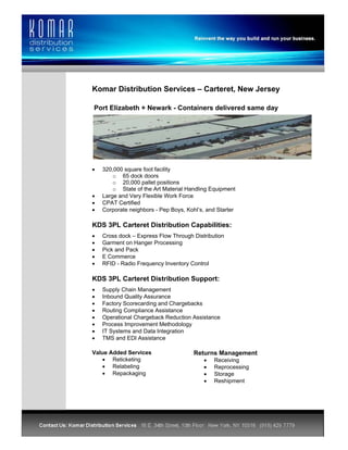 3pl Logistics | PDF