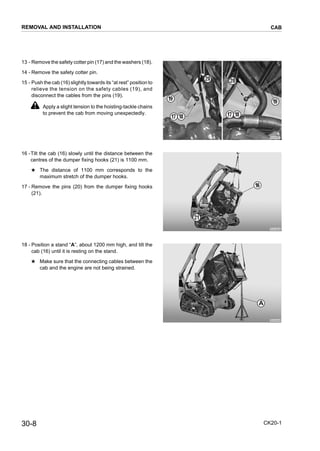 Komatsu ck20 1 skid steer loader service repair manual | PDF