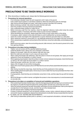 Komatsu ck35 1 skid steer loader service repair manual (sn f00003 and up) | PDF