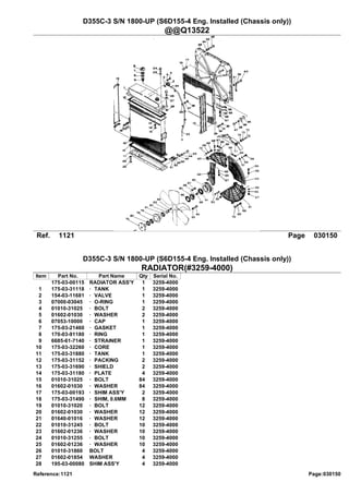 Komatsu D355C-3 Pipe Layer Parts Catalogue Manual - SN 1800 AND UP.pdf