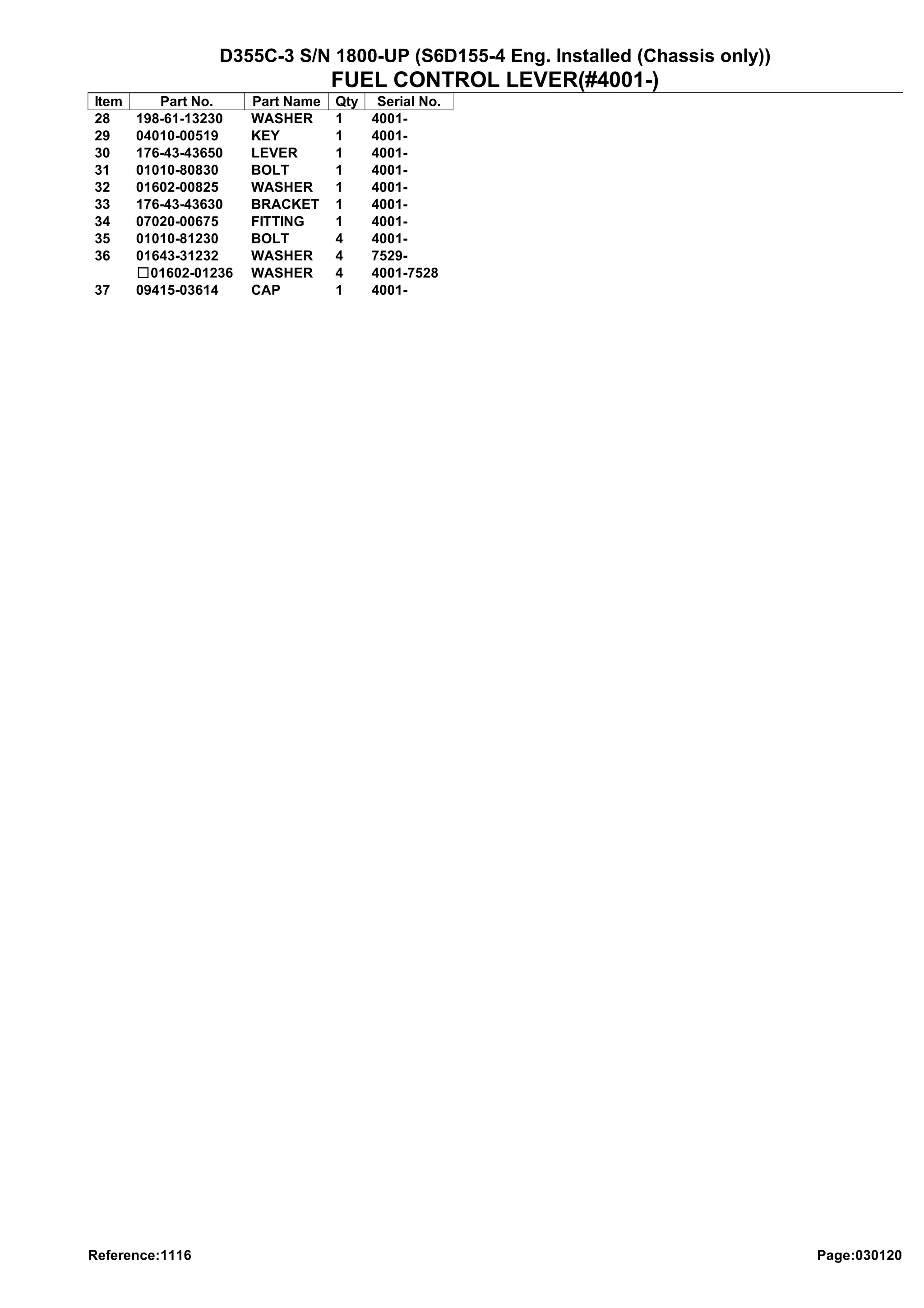 Komatsu D355C-3 Pipe Layer Parts Catalogue Manual - SN 1800 AND UP.pdf