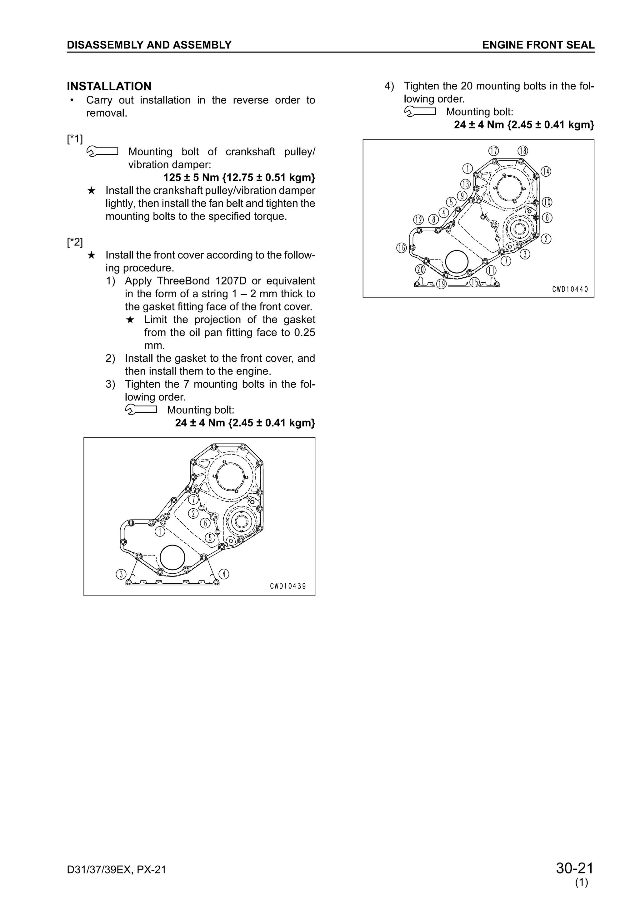 Komatsu d39 ex 21 bulldozer service repair manual sn 1501 and up | PDF