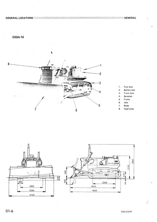 Komatsu D53A-16 Dozer Bulldozer Service Repair Manual SN 65001 and up.pdf