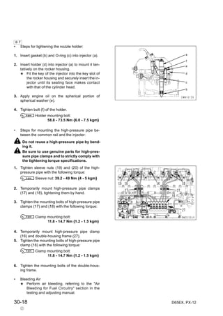 Komatsu d65 ex 12 dozer bulldozer service repair manual sn 65209 and up ...