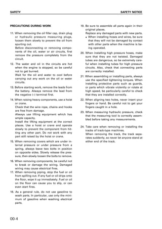 Komatsu d65 px 12 dozer bulldozer service repair manual sn 65275 and up ...