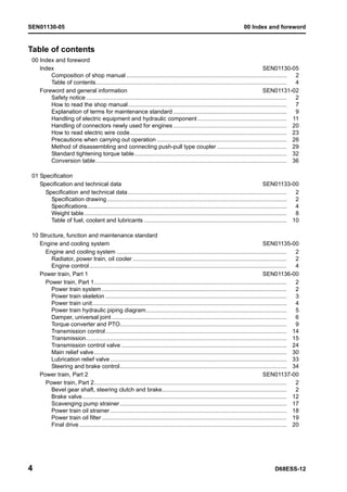 Komatsu d68 ess 12 dozer bulldozer service repair manual (sn j10001 and ...
