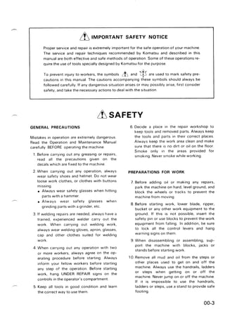 Komatsu D80E-18 Dozer Bulldozer Service Repair Manual SN 25001 and up.pdf