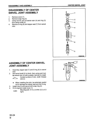 Komatsu pc220 lc 6 hydraulic excavator service repair manual (a82001 ...