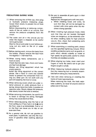 Komatsu PW170-5K Hydraulic Excavator Service Repair Manual SNK20001 and ...